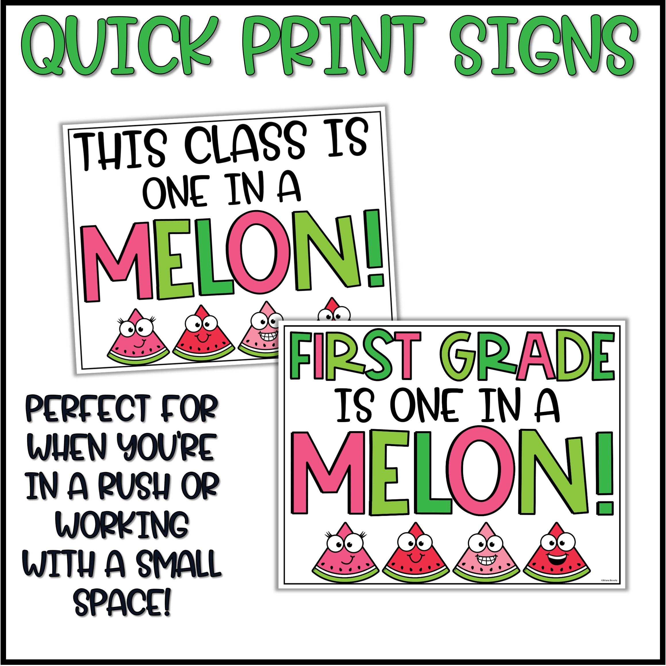 Watermelon Bulletin Board or Door Decoration - Etsy