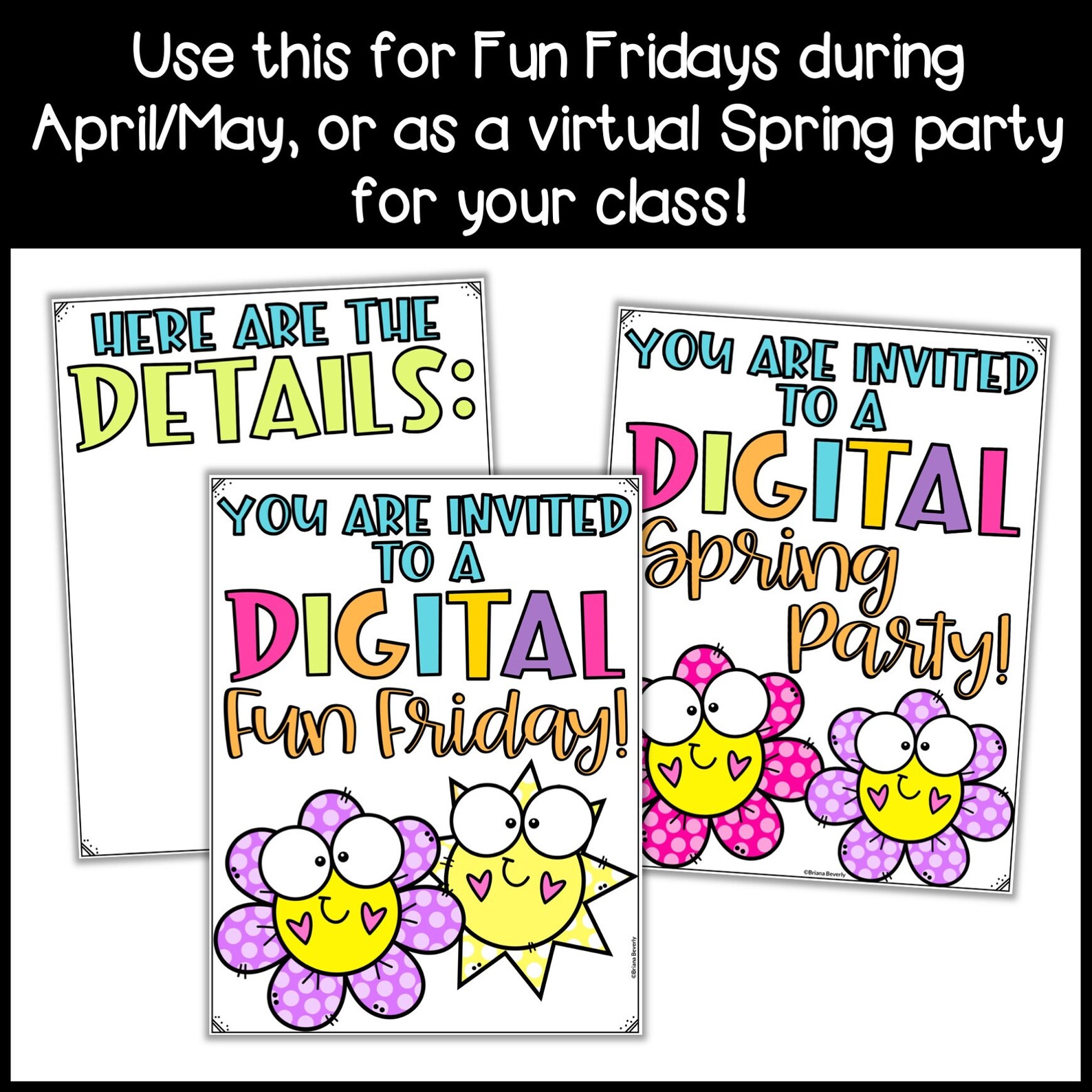 Digital Spring Games for Kids Virtual Easter for Classrooms | Etsy