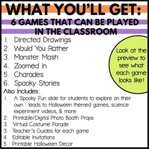 Digital Halloween Games for Kids, Virtual Halloween Party for ...