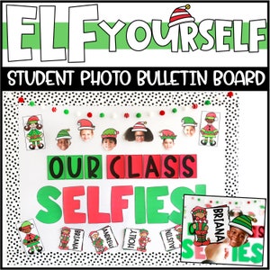Christmas Elf Bulletin Board or Door Decoration - Etsy