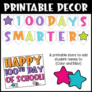 Digital 100th Day of School Games for Kids Virtual 100 Days | Etsy