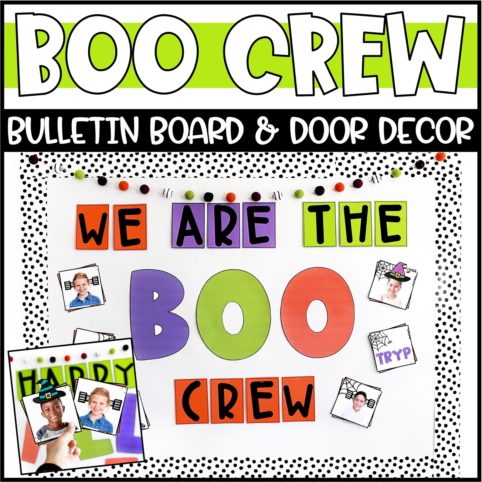 Halloween Bulletin Board or Door Decoration - Etsy