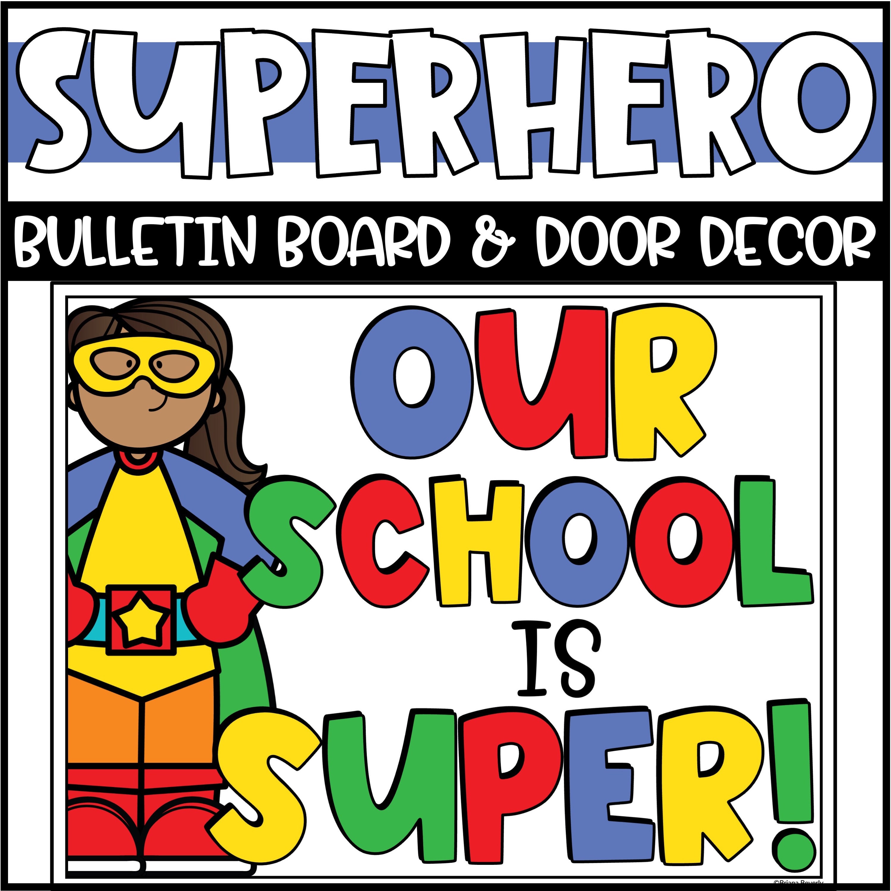 Primary Superhero Bulletin Board or Door Decoration - Etsy