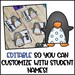 Winter Penguin Bulletin Board or Door Decoration - Etsy