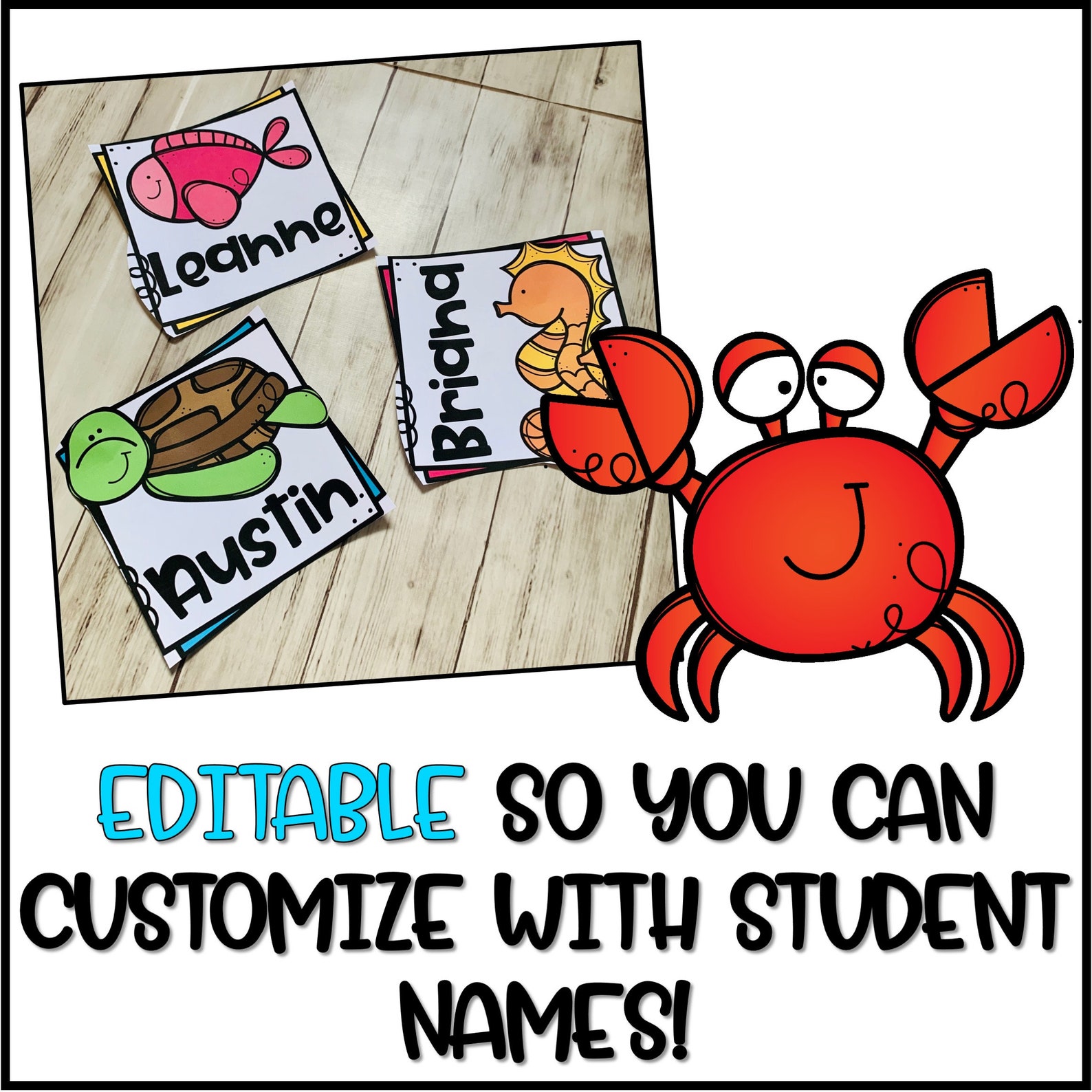 Ocean Bulletin Board or Door Decoration - Etsy