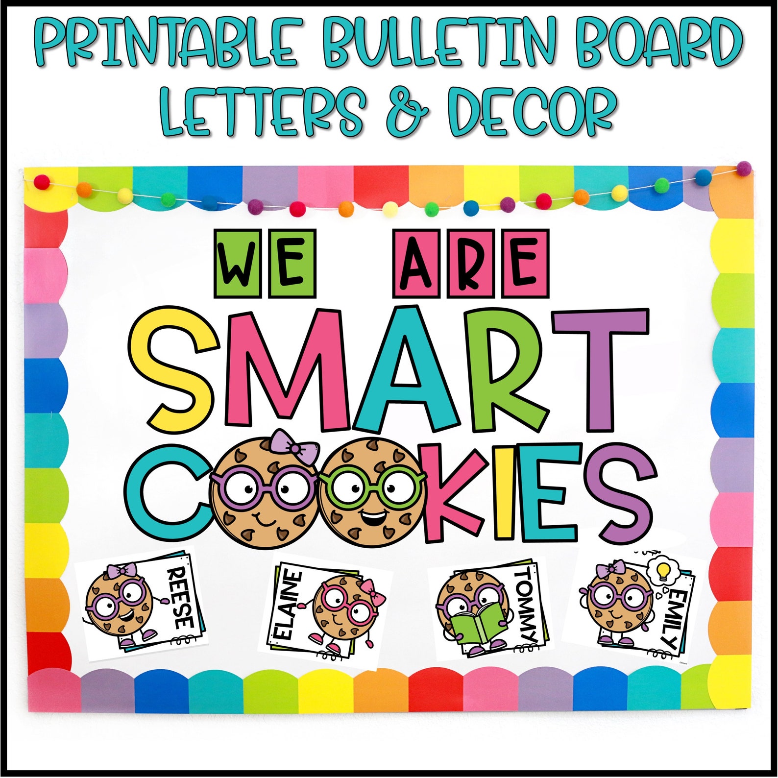 Smart Cookies Bulletin Board or Door Decoration - Etsy