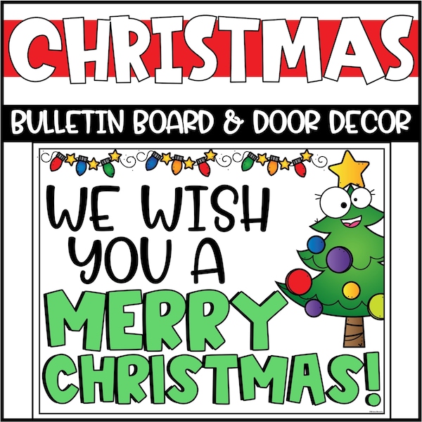 Classroom Door Decorations for Christmas - Etsy