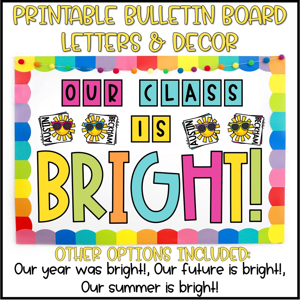Back to School Sunshine Bulletin Board or Door Decoration - Etsy