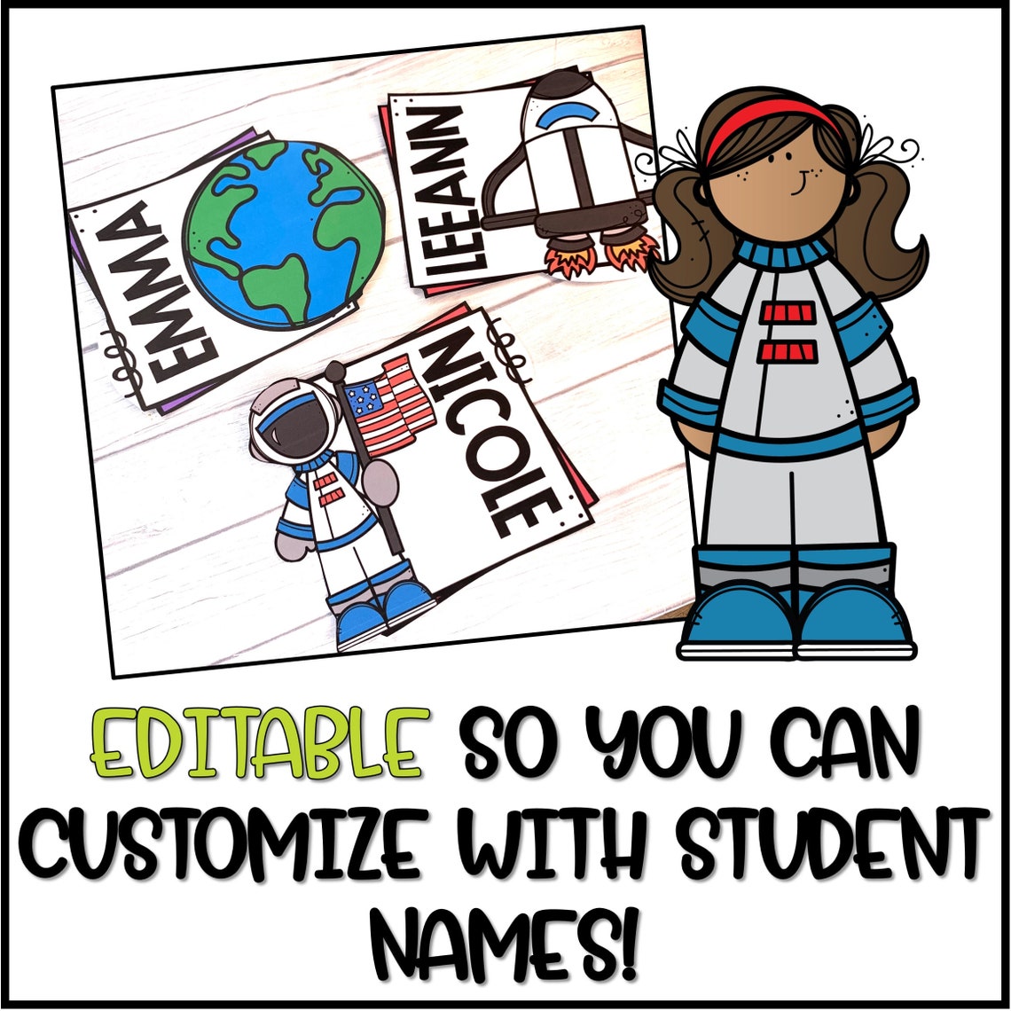 Space Bulletin Board or Door Decoration - Etsy