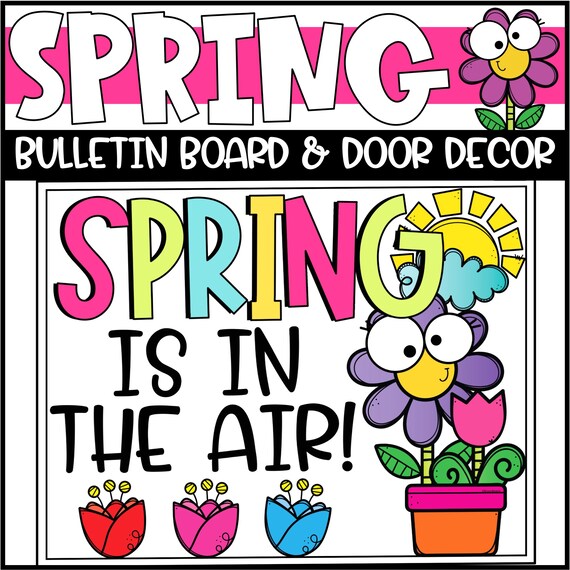 Spring Friends Bulletin Board or Door Decoration - Etsy