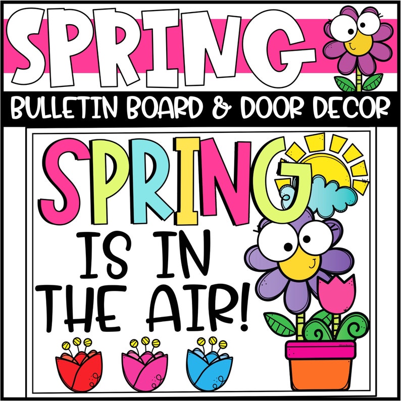 Spring Friends Bulletin Board or Door Decoration - Etsy