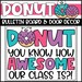 Donut Bulletin Board or Door Decoration - Etsy UK