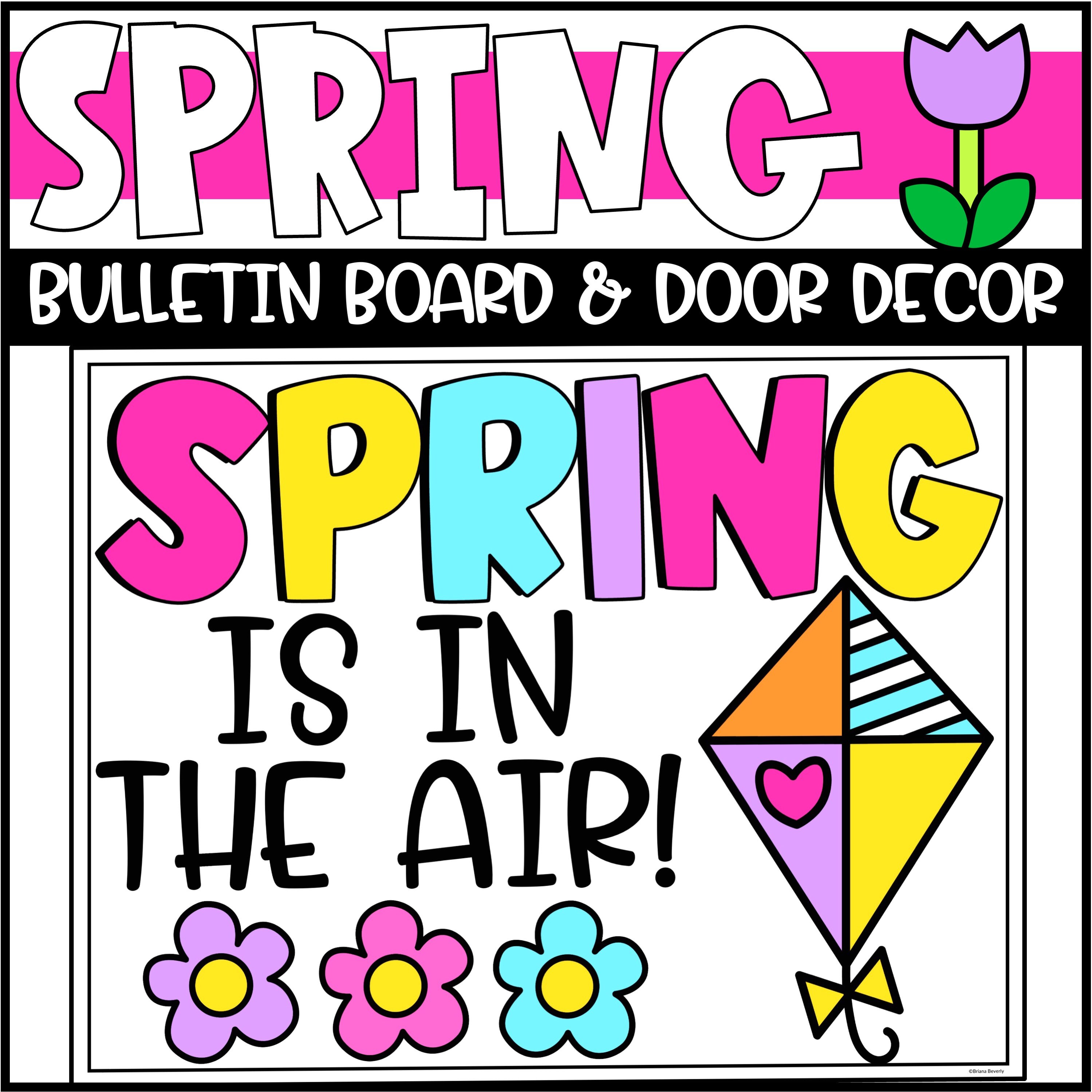 Spring Friends Bulletin Board or Door Decoration - Etsy
