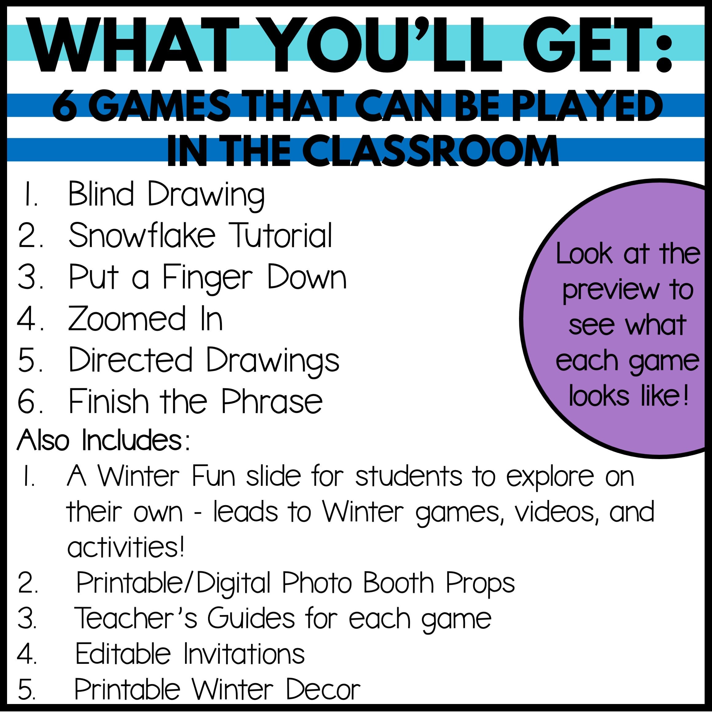 Digital Winter Games for Kids, Virtual Holiday Party for Classrooms - Etsy