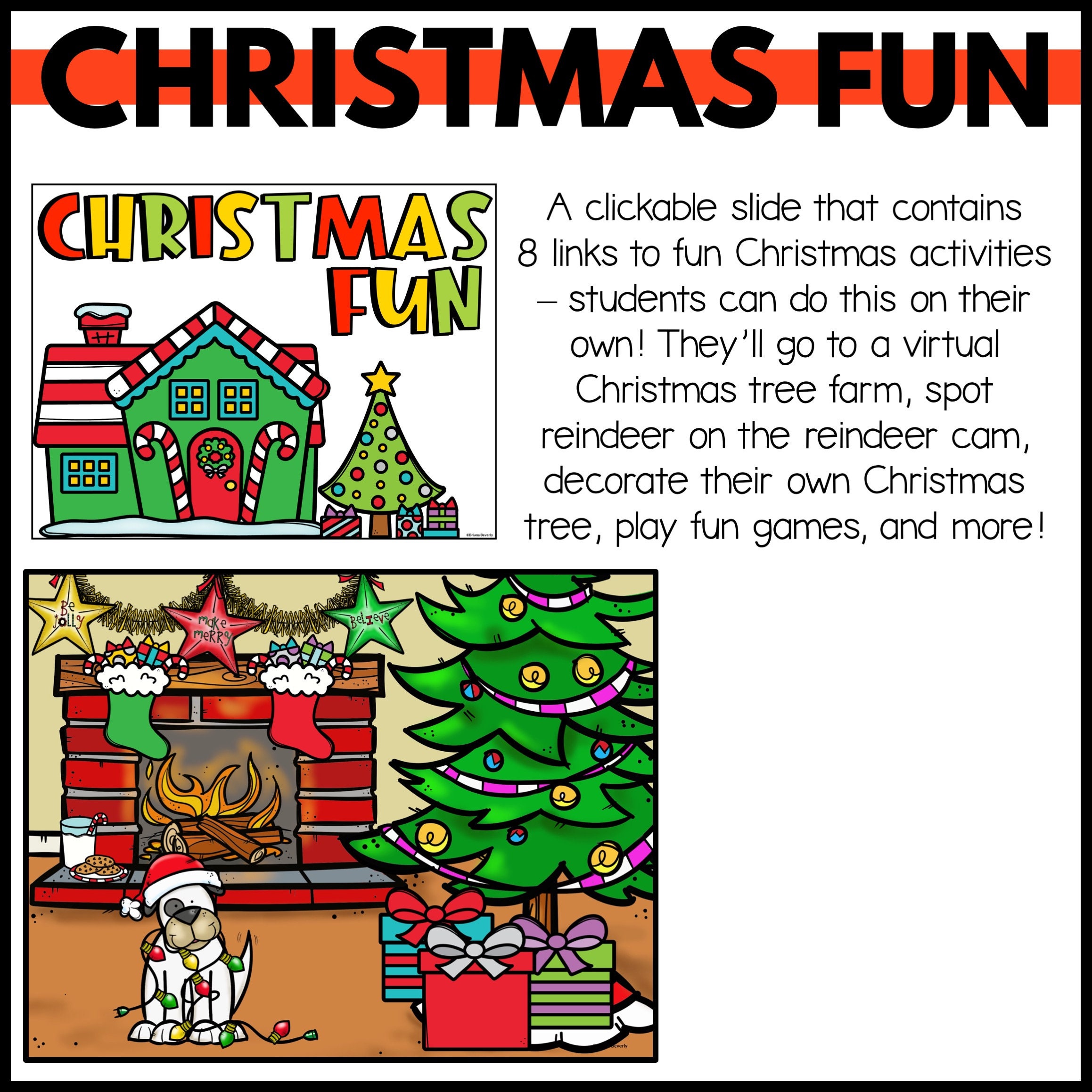 Digital Christmas Games for Kids, Virtual Christmas Party for ...