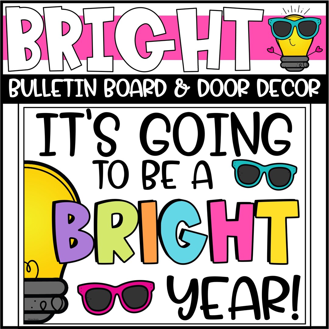 Back to School Bulletin Board or Door Decoration - Etsy