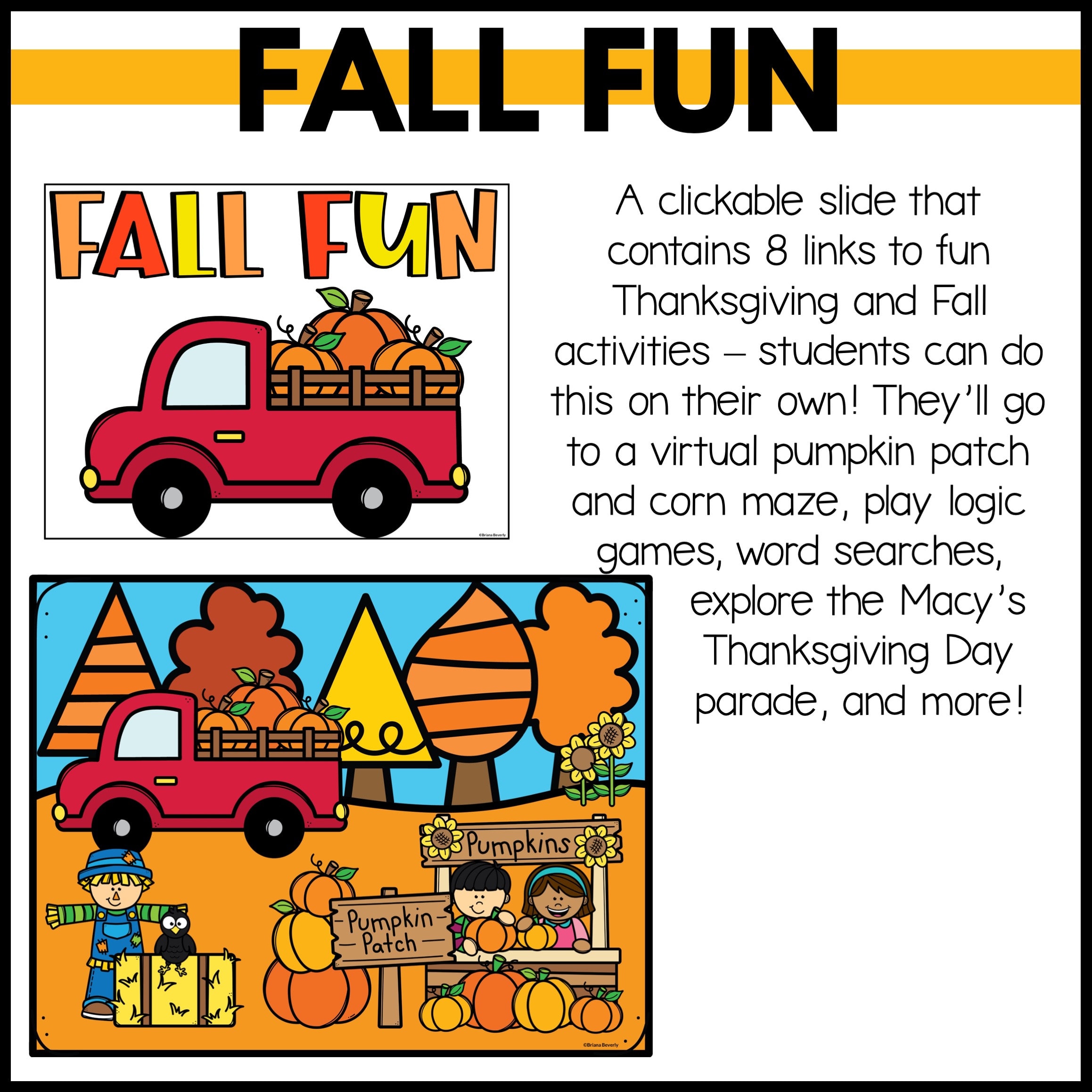 Digital Thanksgiving Games for Kids, Virtual Thanksgiving Party for ...