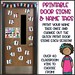 Welcome Back to School Classroom Door Decor Kit - Etsy