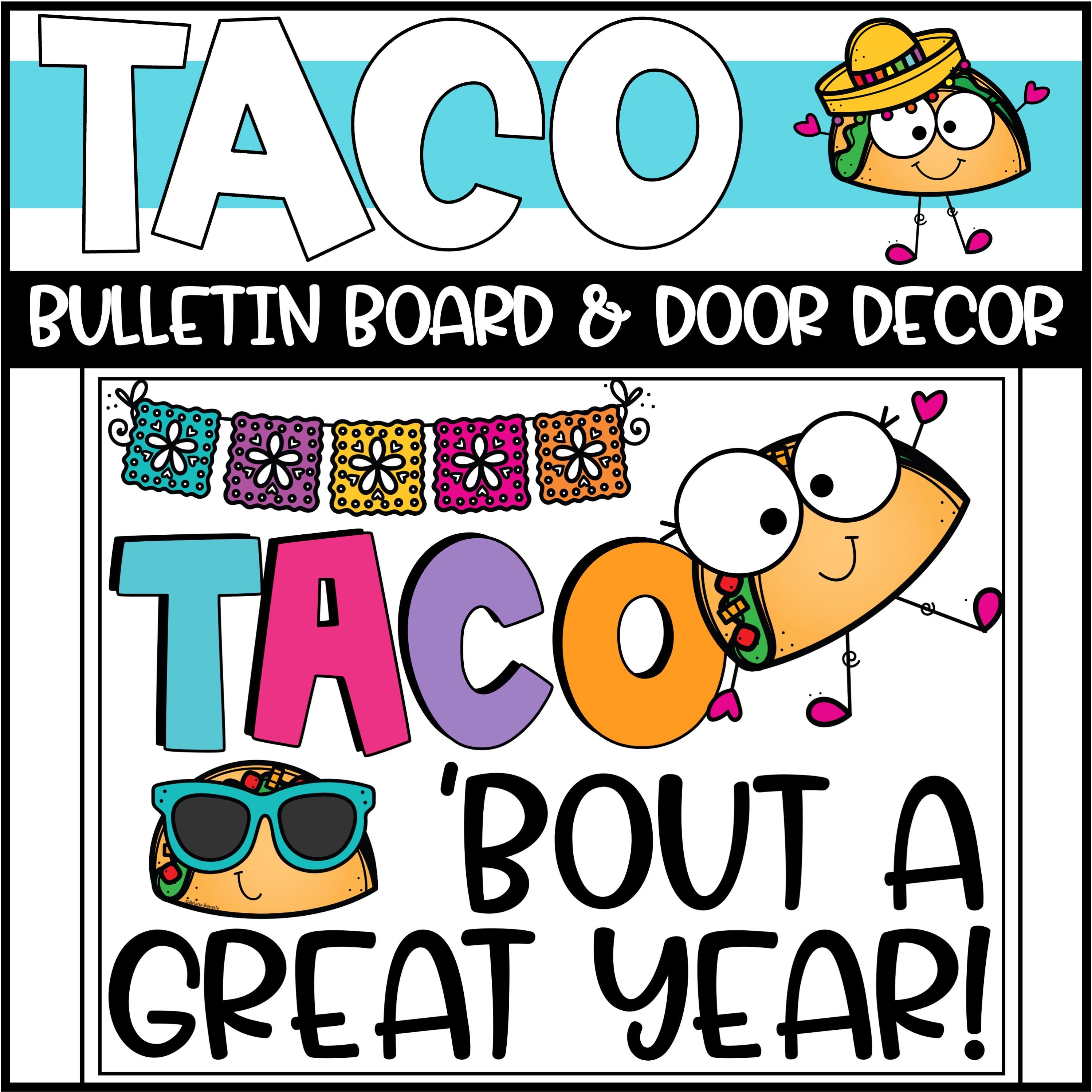 Back to School Taco Bulletin Board or Door Decoration - Etsy