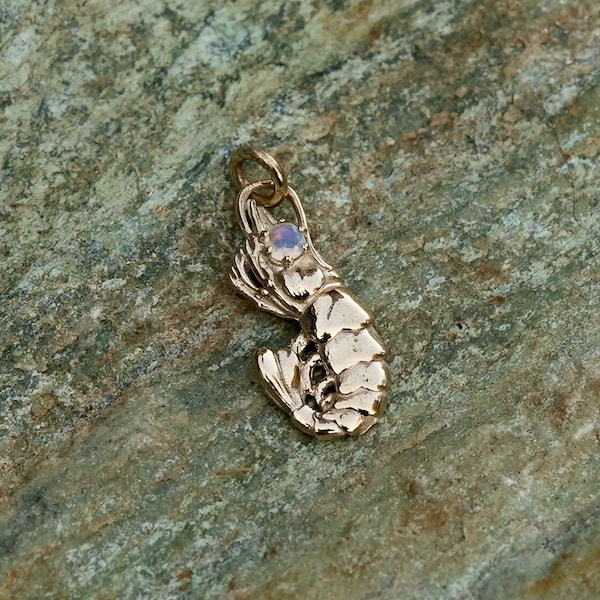 Gold Pendant Charm - Etsy