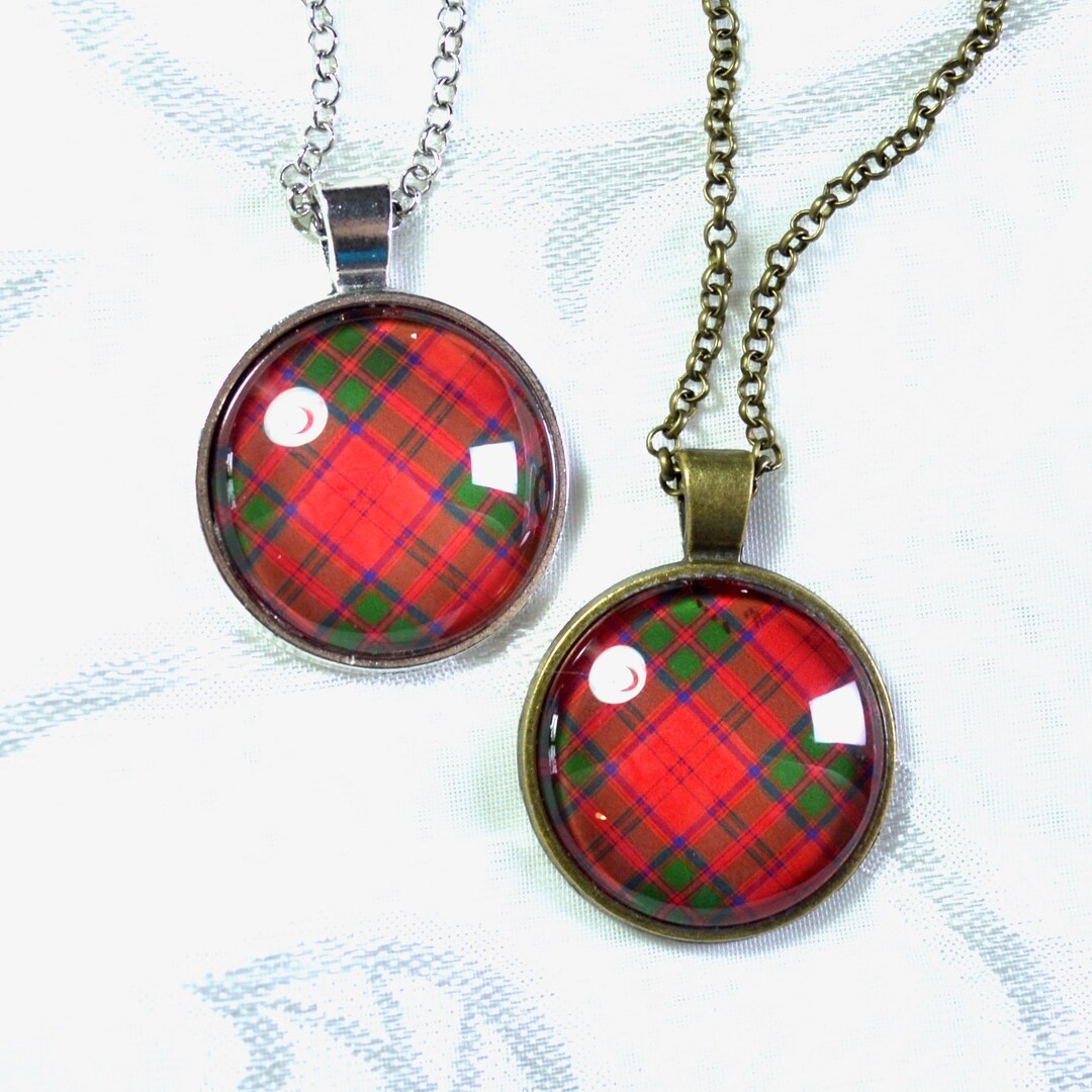 Grant Clan Tartan - Handmade Scottish Tartan Pendant/keychain (great ...