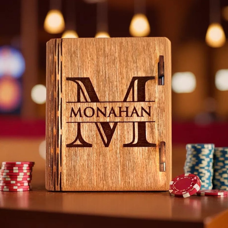 Tcg Card Holder Wood - Etsy