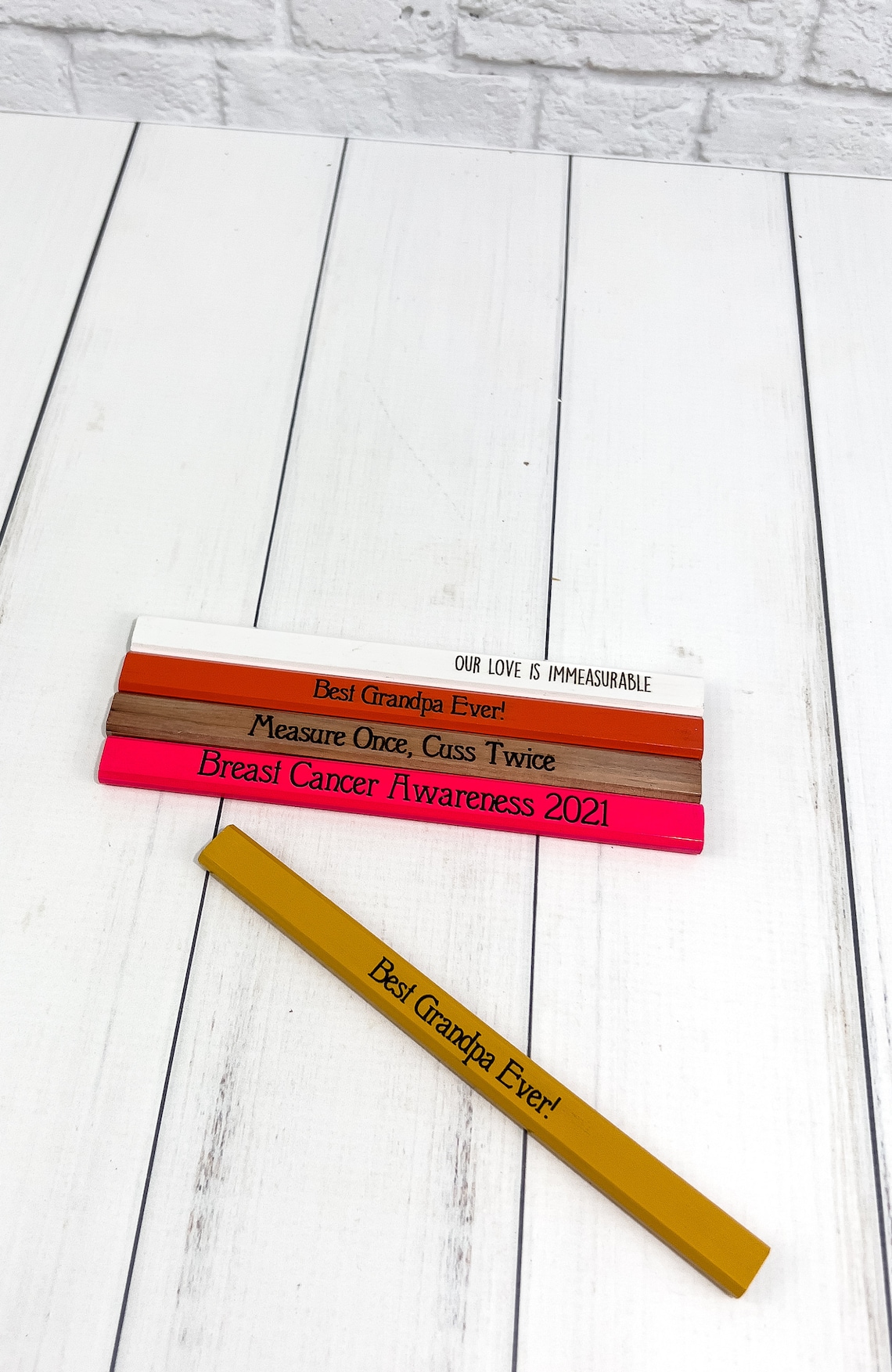 Personalized Carpenters Pencil Custom Construction Pencil - Etsy
