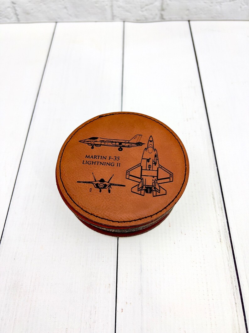 Leatherette Aviation Coasters | Iconic Airplane Designs, Pilot Gift - Etsy