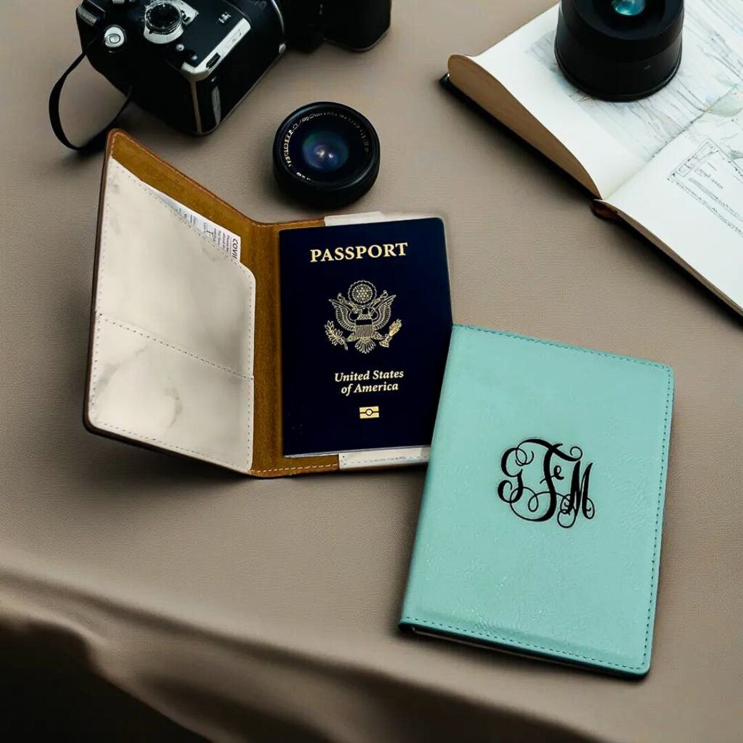 Custom Passport Cover | Personalized Leather Holder for Men and Women ...