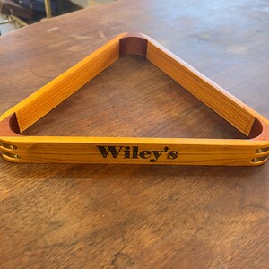 Personalized Pool Triangle Billiards Triangle Gift for Him - Etsy