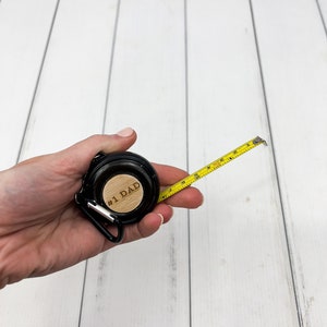 Custom Engraved Tape Measure Personalized Measuring Tape Gift for Dad ...