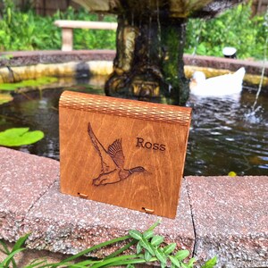 Personalized Duck Call Box | Custom Duck Hunter Storage Box | Goose ...