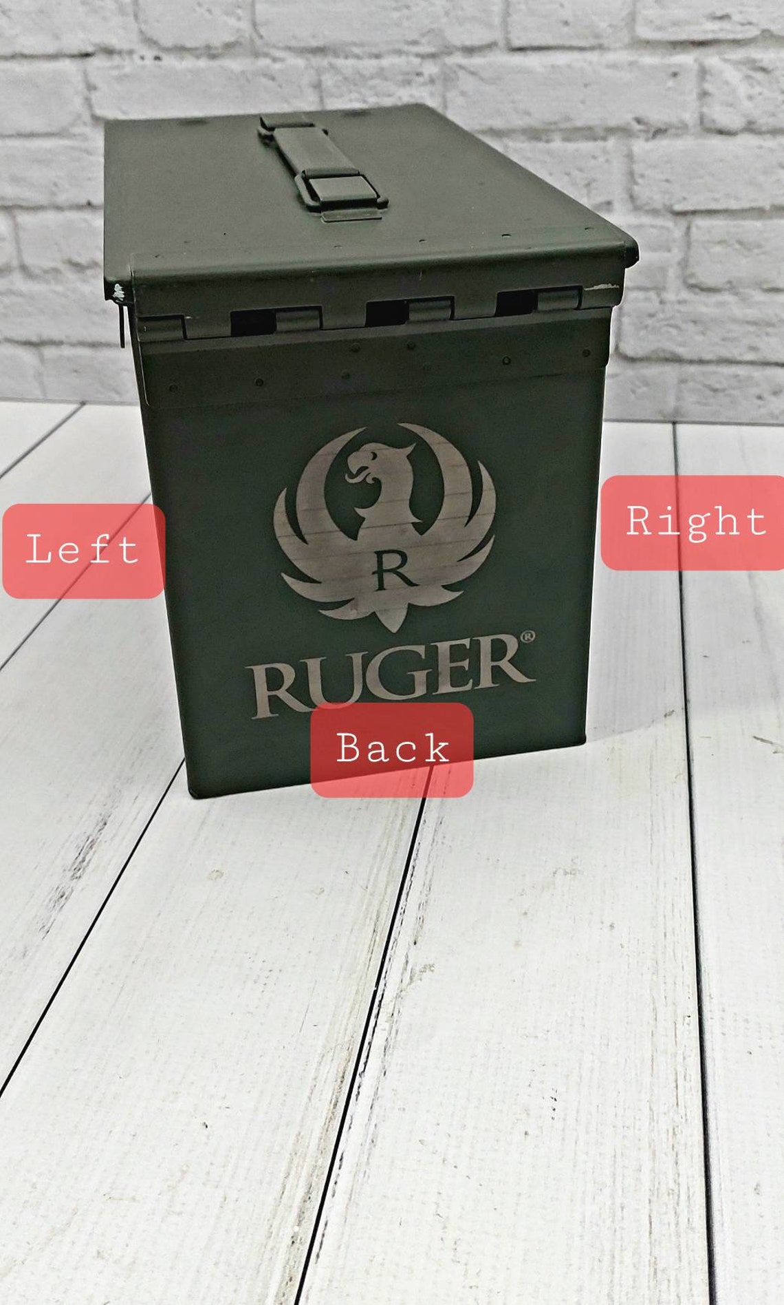 Custom Engraved .50 Caliber Ammo Can Military Style - Etsy