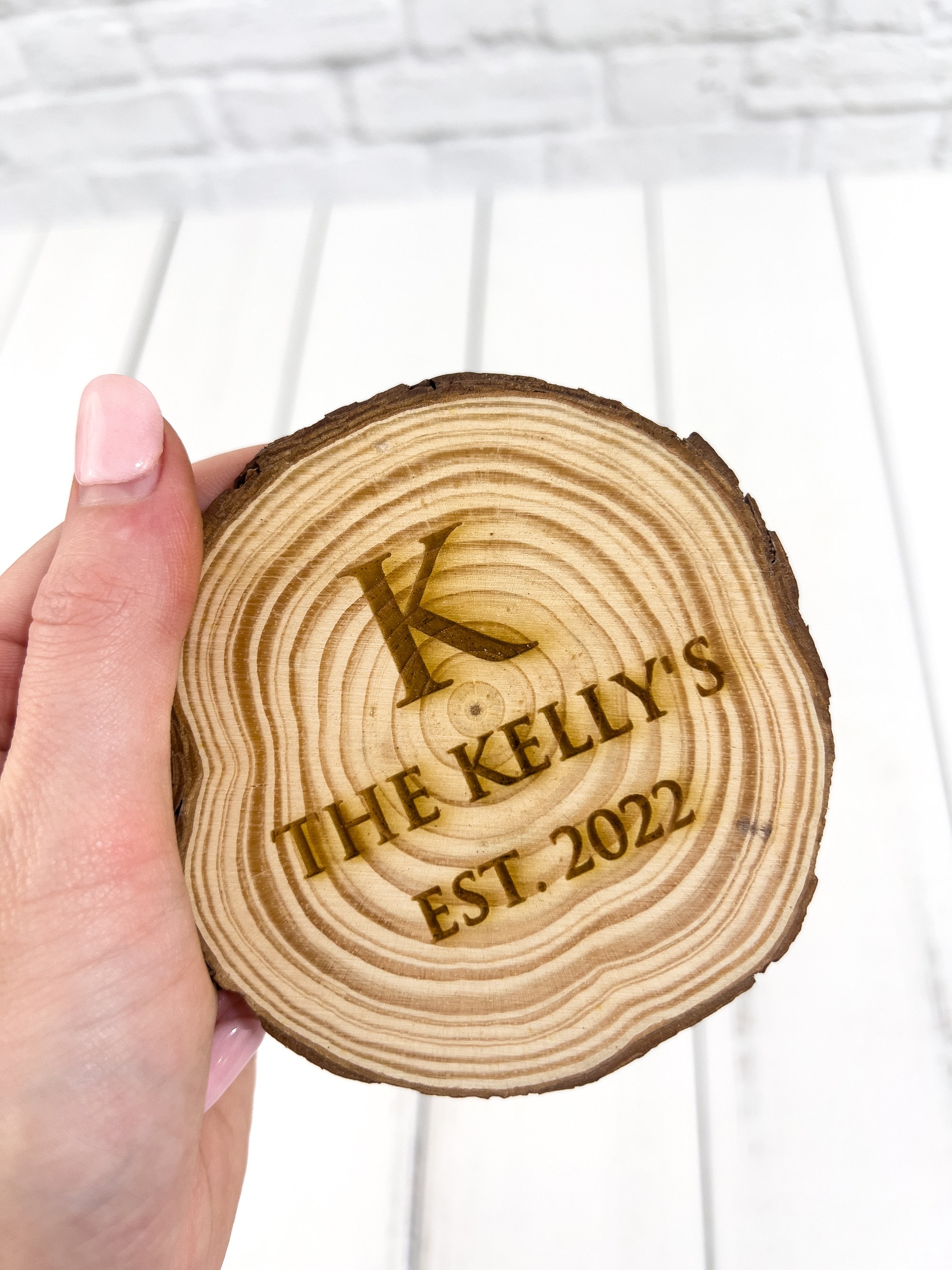 Wood Log Coasters Rustic Log Coasters Live Edge Coasters - Etsy