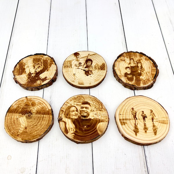 Wood Coasters - Etsy