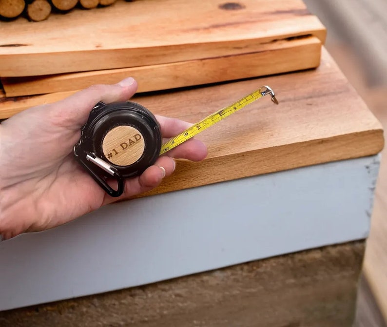 Custom Engraved Tape Measure | Personalized Gift for Dad - Etsy