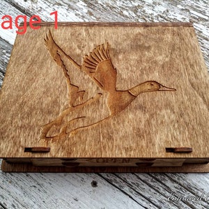 Personalized Duck Call Box Custom Duck Hunter Box Hunting - Etsy