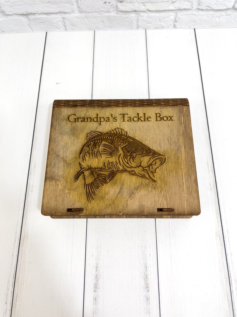 Personalized Mini Tackle Box Custom Jig Box Fishing Gear - Etsy