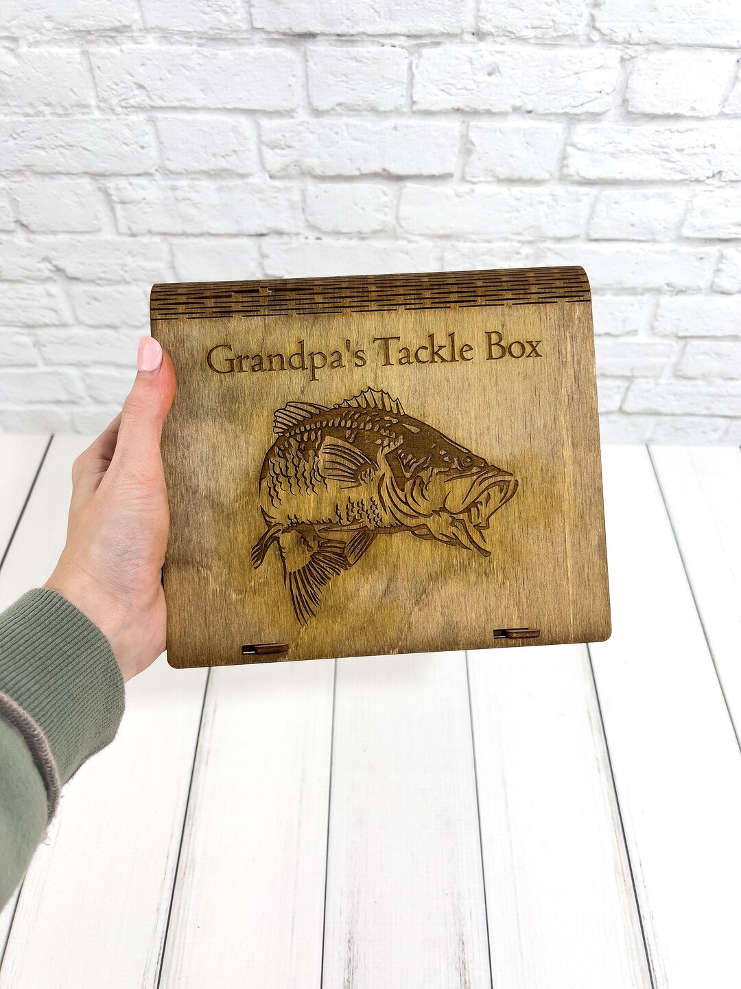 Personalized Mini Tackle Box Custom Jig Box Fishing Gear - Etsy