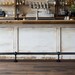 Industrial Foot Rail Bronze Home Bar Foot Rail Kitchen Island Foot Rest ...