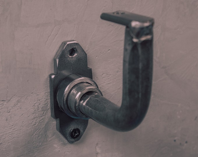 Handrail Bracket, Cast Iron, Cast Iron Bracket, Metal Handrail, Retro ...