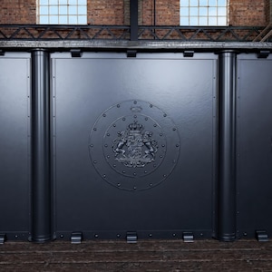 Vintage Bar Front Panels, Matte Black, Metal Industrial Bar, Custom Bar ...