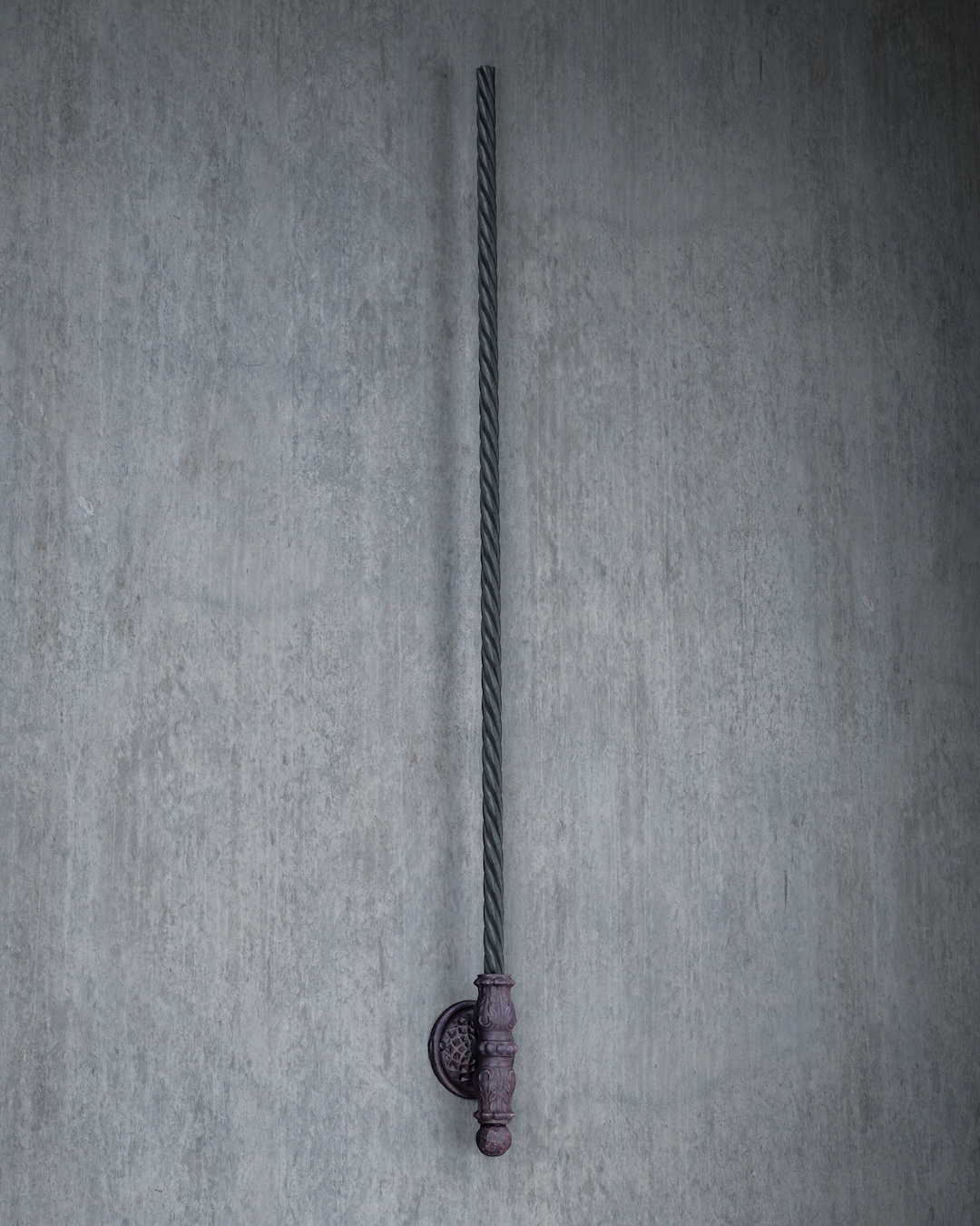 Wrought Iron Stair Spindle Railing Handrail Balusters Picket Black ...