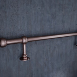 Industrial Foot Rail Copper Heavy Duty Home Bar Foot Rail Kitchen ...