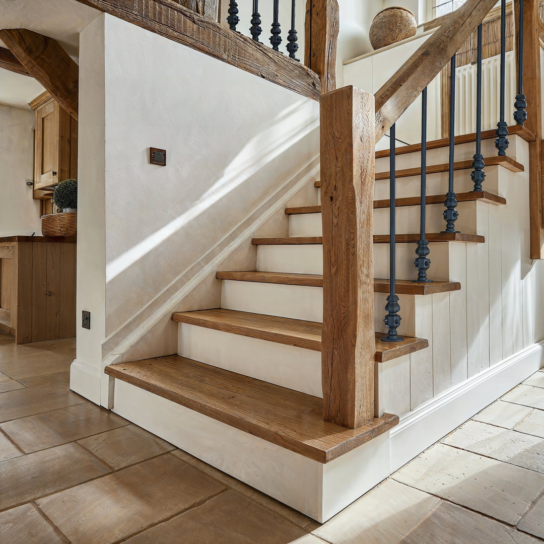 Wrought Iron Stair Spindle Railing Handrail Balusters Picket Black ...