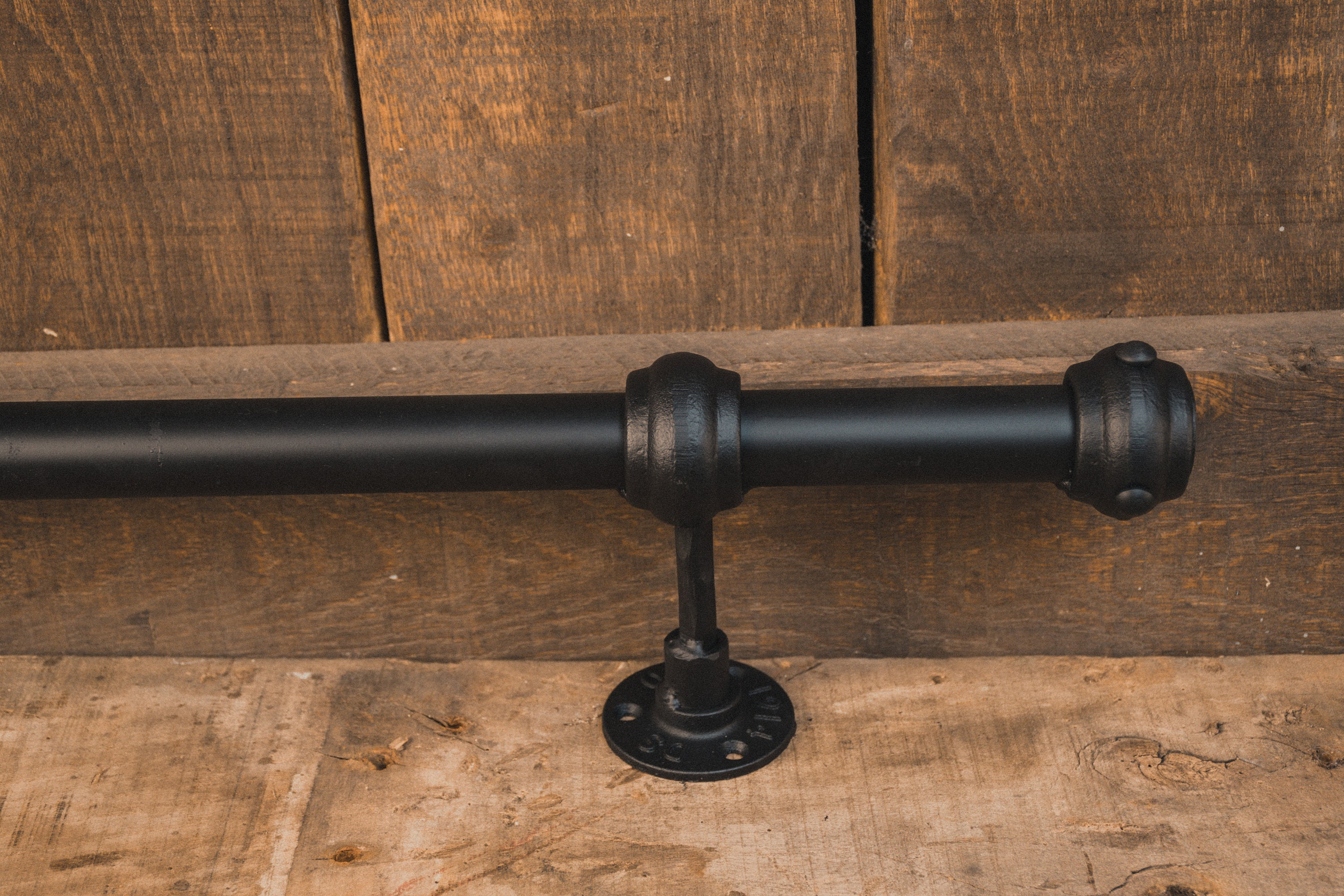 Industrial Foot Rail Black Home Bar Foot Rail Kitchen Island Foot Rest ...