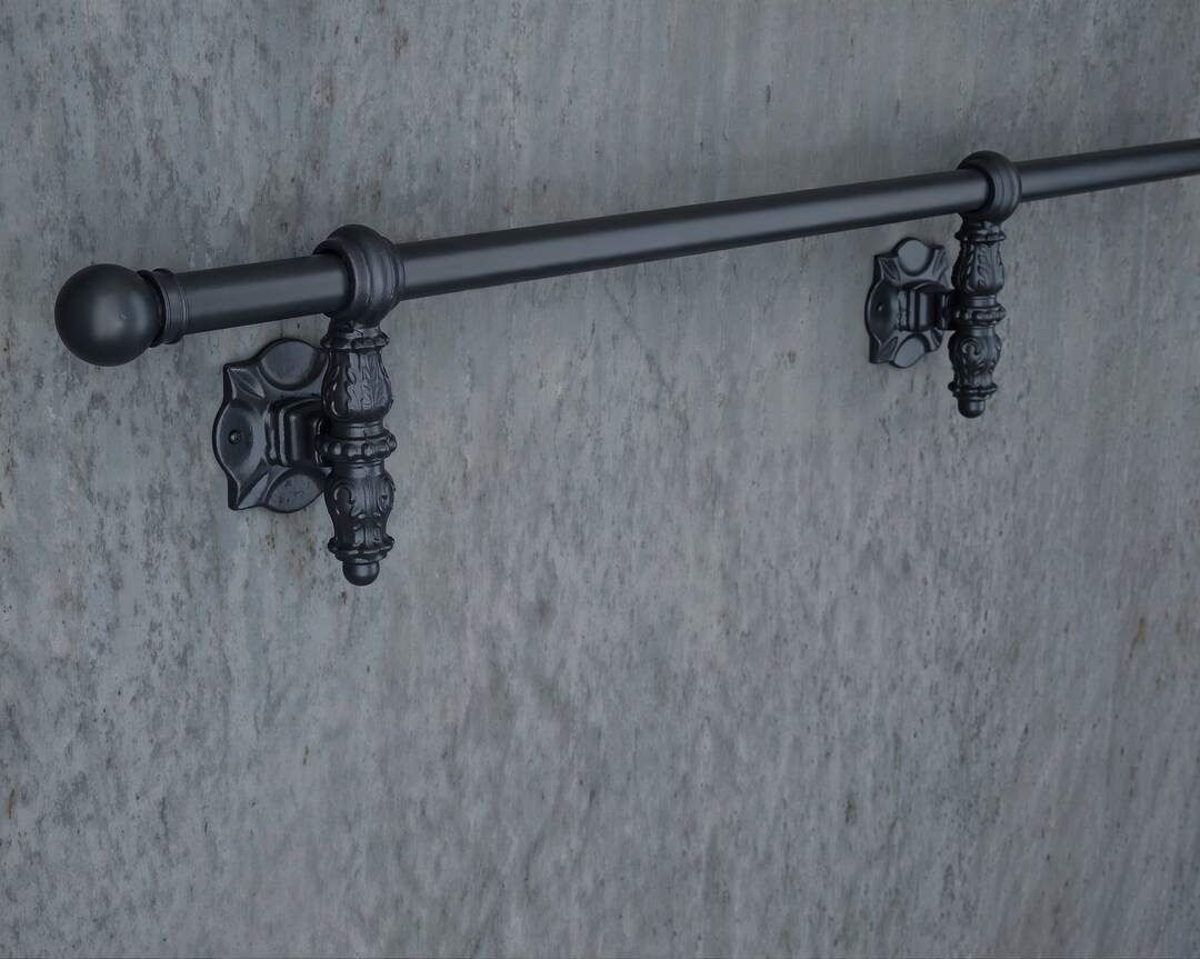 Black Metal Handrail | Stair Handrails | Wrought Iron Staircase ...