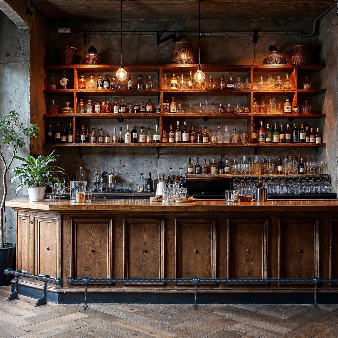 Industrial Foot Rail Wrought Iron Home Bar Foot Rail Kitchen Island ...