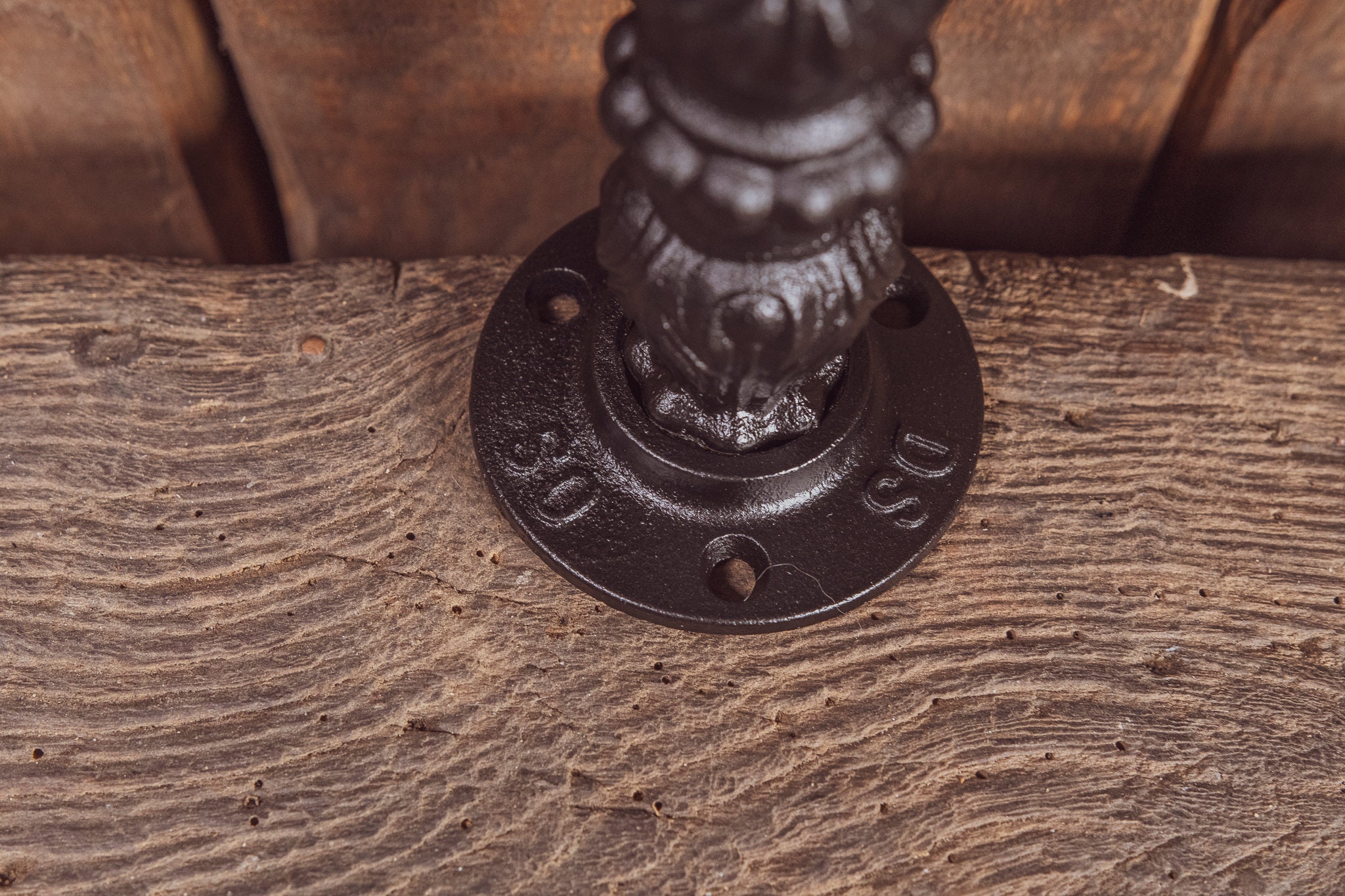 Industrial style bar foot rail Black home bar foot rail | Etsy