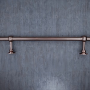 Industrial Foot Rail Copper Heavy Duty Home Bar Foot Rail Kitchen ...